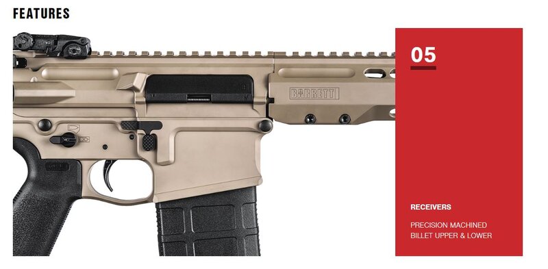 Barrett REC10 - Four Score and Seven Firearms LLC Production Website